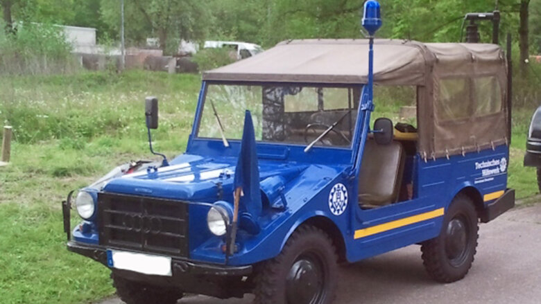 DKW Munga für das THW Gronau - Viele schaffen mehr