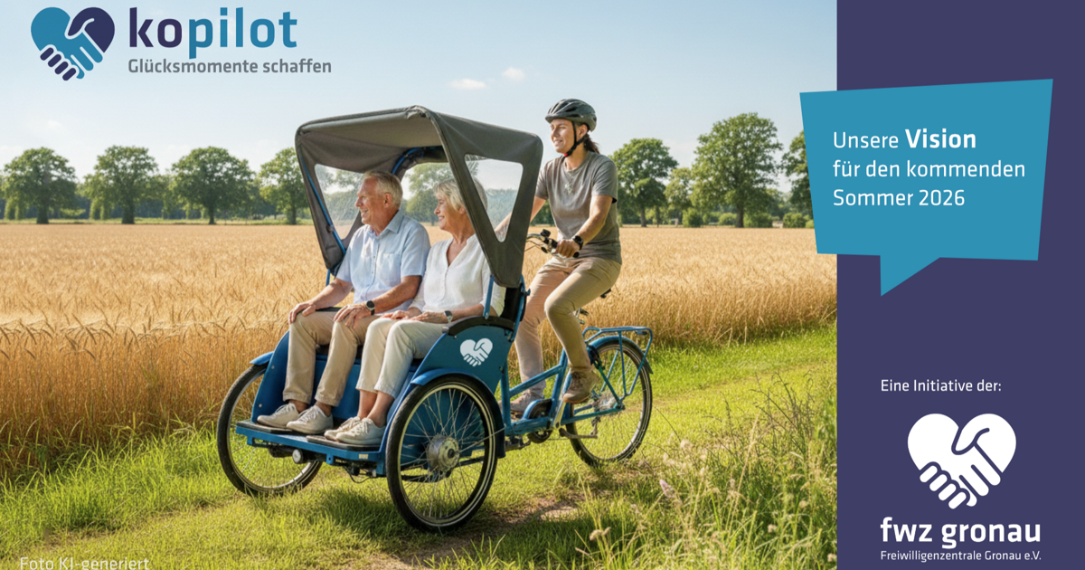 KoPilot – Rikscha-Fahrten für Bedürftige - Viele schaffen mehr
