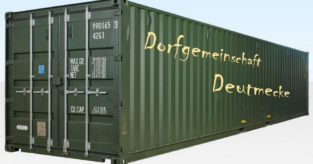 Lagerplatz und Stauraum für die "Möbel" des Dorfes! - Viele schaffen mehr