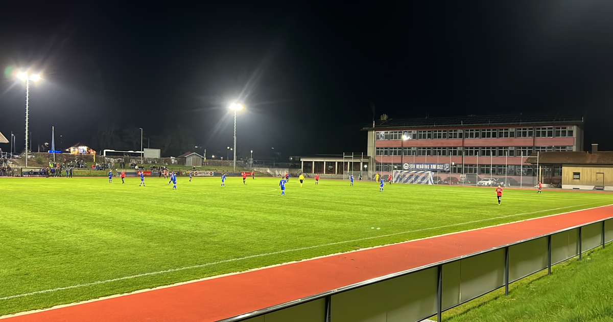 Finanzierung einer Flutlichtanlage im Stadion des TSV 1888 Waging e.V. - Viele schaffen mehr