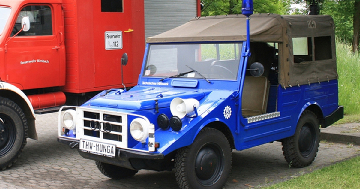 DKW Munga für das THW Gronau - Viele schaffen mehr