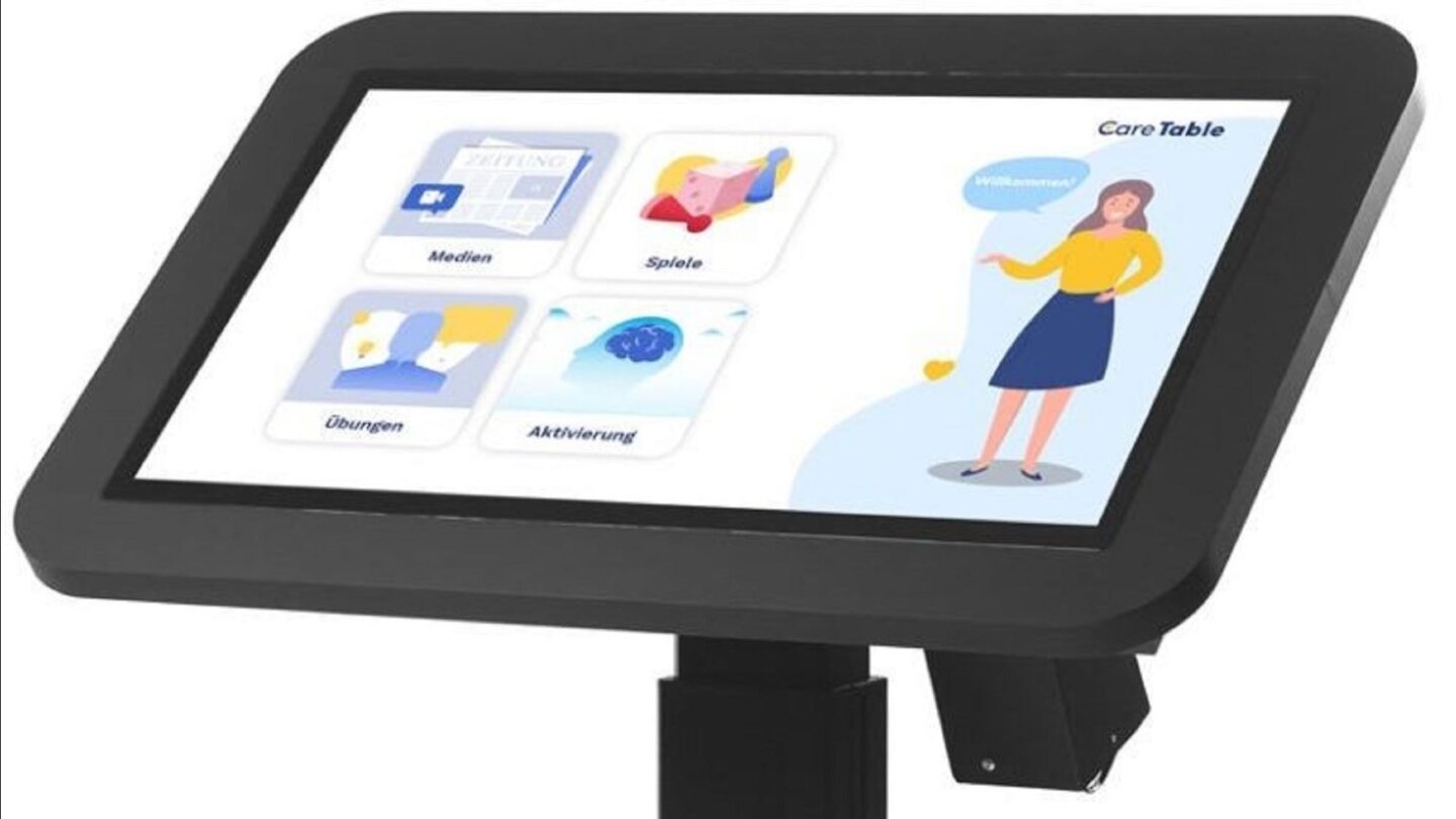 CareTable! Ein digitaler Aktivitätstisch für Senioren - Viele schaffen mehr