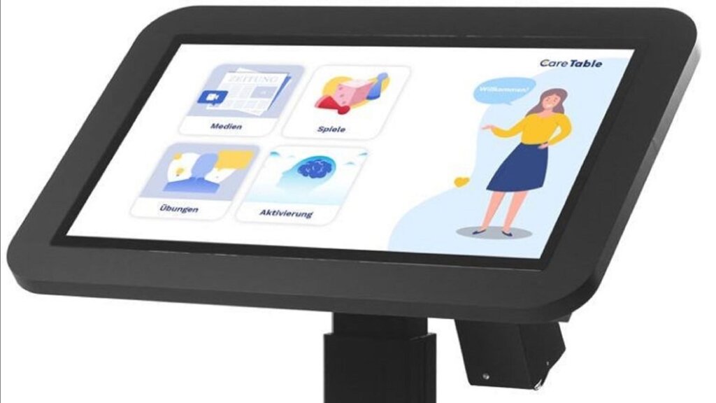 CareTable für die Senioren - CareTable! Ein digitaler Aktivitätstisch für Senioren - Viele ...