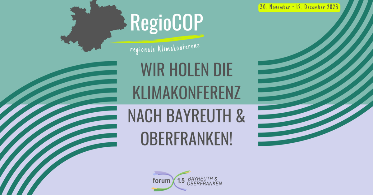 Regionale Klimakonferenz - Regional handeln, um global zu verändern ...