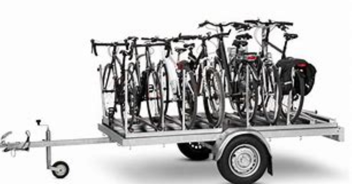 PKW Fahrrad-Transportanhänger für 10 Fahrräder / E-Bikes - Viele ...