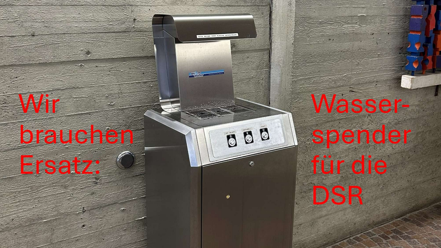 Wasserspender für Daniel-Straub-Schule Geislingen - Viele schaffen mehr