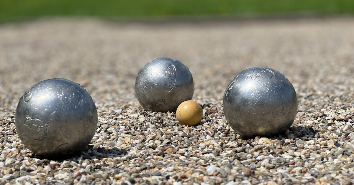 Boule-Bahn für Spellen - Viele schaffen mehr