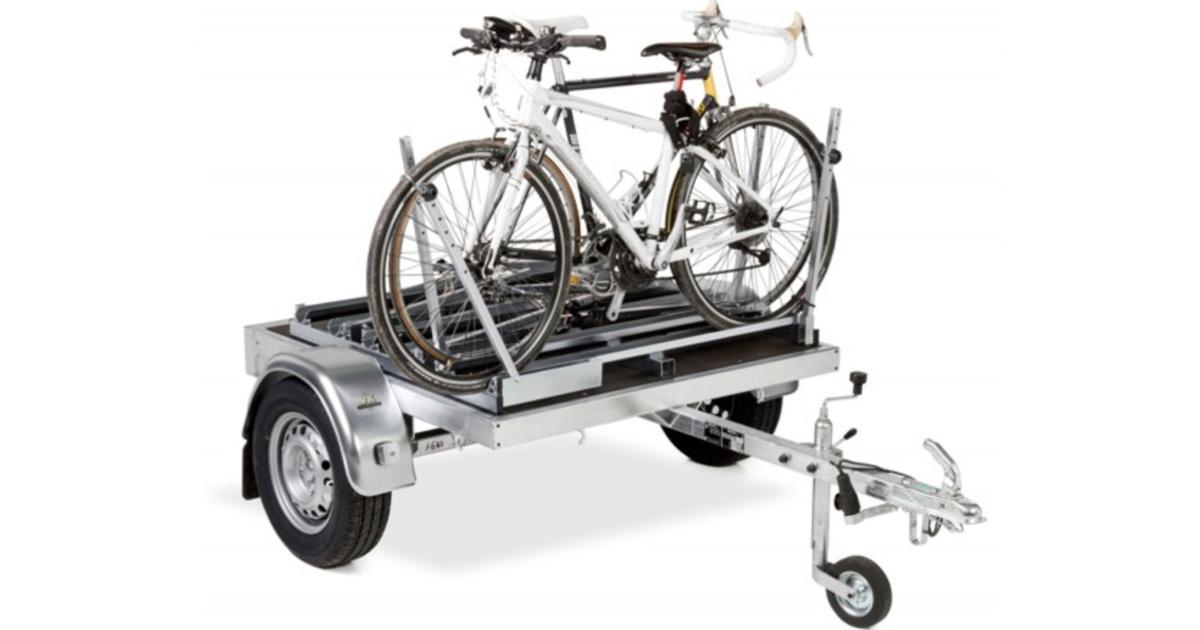 PKW Fahrrad-Transport-Anhaenger für 5 E-Bikes - Viele schaffen mehr